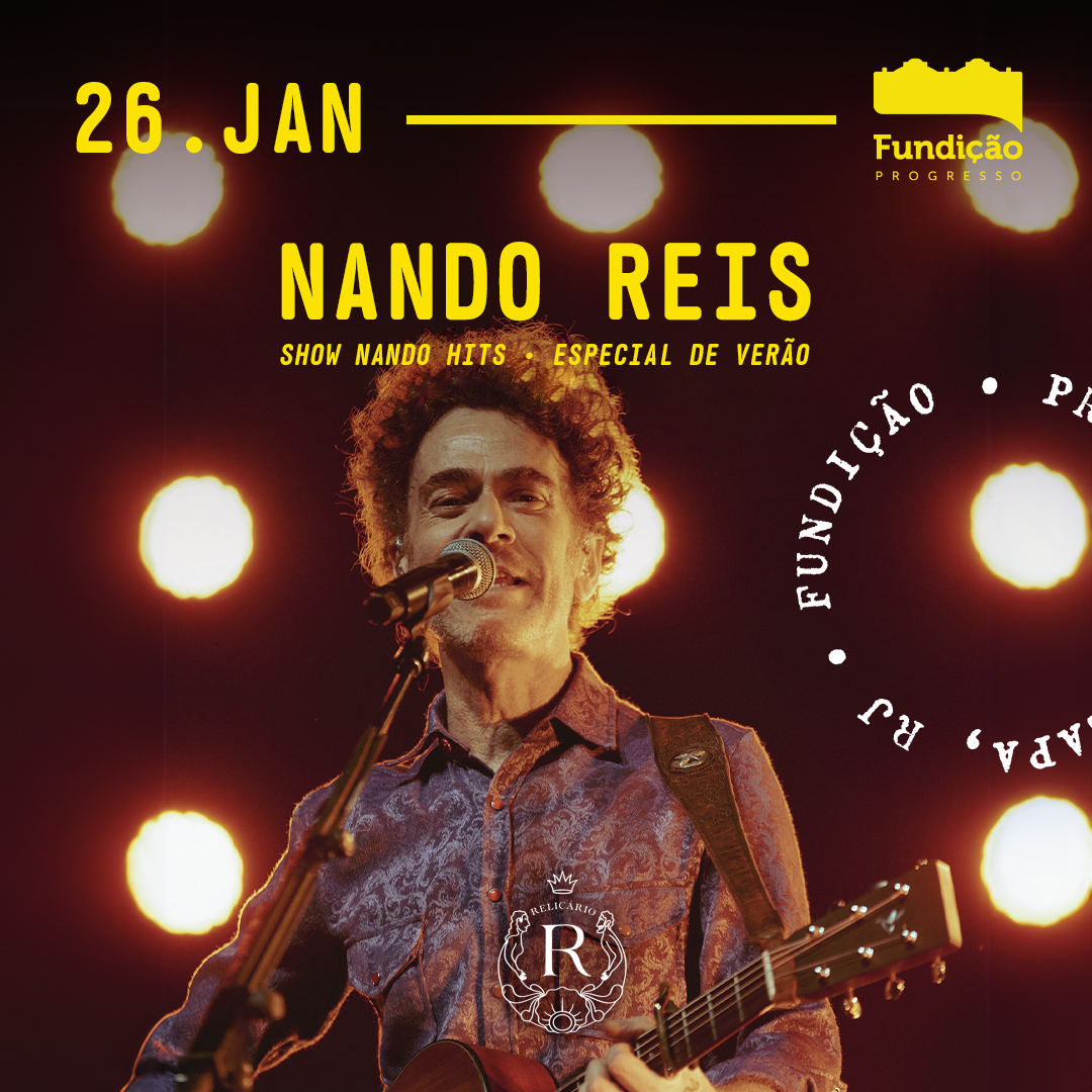 Nando Reis se apresenta na Fundição Progresso | Caminhos do Rio